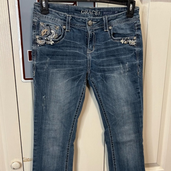Grace | Jeans | Grace Womens Blue Bootcut Jeans | Poshmark